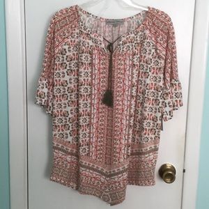Absolutely Famous | Tops | Absolutely Famous Floral Print Blouse | Poshmark